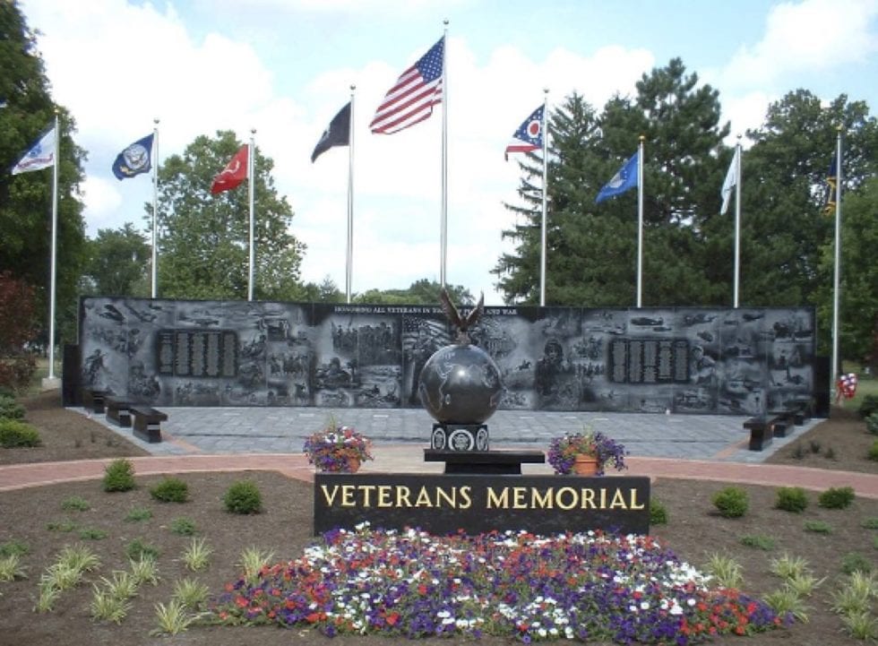 Monuments Laser Etched Design | Racine Veterans Memorial Walk